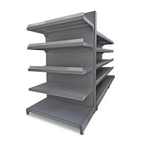 China Factory Direct Supply Supermarket Racking System Light Duty Steel Shelving Iron Rack For Grocery Store for sale