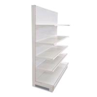 China Factory Direct Supply Supermarket Racking System Light Duty Steel Shelving Iron Rack For Grocery Store for sale