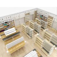China Wholesale Metal Gondola Supermarket Furniture Store Display Fixtures Store Shelving And Displays for sale