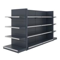 China Factory Price Grocery Shelving Shop Display Shelving Metal Rack Shelf Supermarket Gondola Shelf for sale