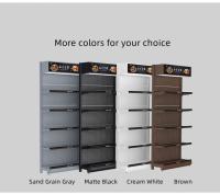 China Wholesale Wire Shelving Rack Grocery Shelving Supermarket Shop Display Shelving Gondola Store Display Rack Retail for sale
