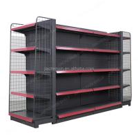 China Metal Display Shelves Iron Racks Grocery Rack Store Display Shelves For Bakery, Display Racks For Boutique for sale
