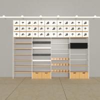 China Metal Display Shelves Iron Racks Grocery Rack Store Display Shelves For Bakery, Display Racks For Boutique for sale
