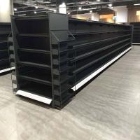 China Double/single Side Supermarket Shelving,Steel Shelves Supermarket Rack Display for sale