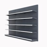 China Wooden Shelf Gondola Shelving Units Retail Shelf Cosmetics Gondola Shelving Shelf for sale