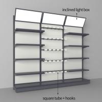China Wan Hongxin Factory Wholesales Retail Grocery Store Wooden Display Supermarket Racks Shelves Shelf for sale