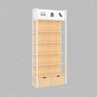 China Wan Hongxin Factory Wholesales Retail Grocery Store Wooden Display Supermarket Racks Shelves Shelf for sale