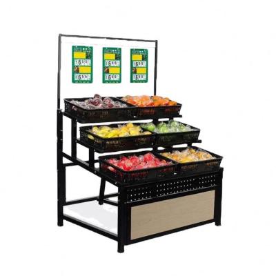 China Wooden Retail store supermarket grocery store shelves shelving display gondola rack for sale
