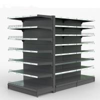 China 2022 New Design advertising display shelves supermarket shopping shelf rack for sale