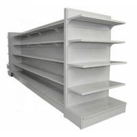 China 2022 New Design advertising display shelves supermarket shopping shelf rack for sale