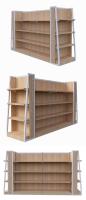 China Single Sided Steel Supermarket Shelves Metal Display Racks For Customized Gondola Shop Shelves for sale