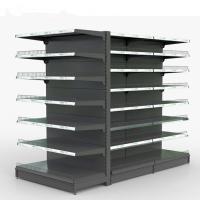 China Factory store display gondola shelving steel furniture storage racking for sale