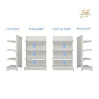 China Customized Used Guangzhou NEW Supermarket Shelves for sale gondola shelving grocery rack for sale for sale