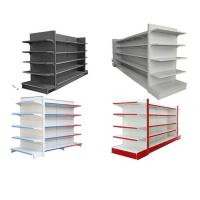 China Metal Supermarket Display Gondola Store Shelf for super market,Shelves Supermarket for sale