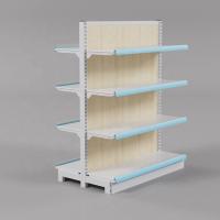 China Store Wall Grocery Shop Racks Double Sided Heavy Duty Display Rack for sale
