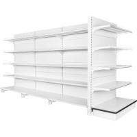 China 4 Layers Supermarket Display Shelves Customized Double Sided Heavy Duty for sale