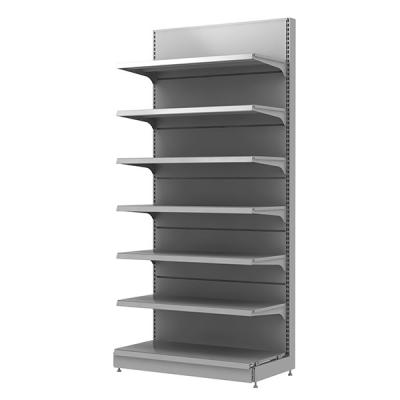 China Customized Used Wholesale metal wood shelves for supermarket/pharmacy/store for sale