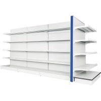 China Customized Used Retail Store Shop Grocery Store racking Supermarket Metal Gondola Shelving for sale