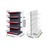 China Multi Layer Supermarket Shelf Display Heavy Duty Store Stand Racks for sale