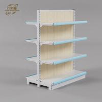 China Customized Grocery Display Shelves Modern Metallic Heavy Duty Display Rack for sale