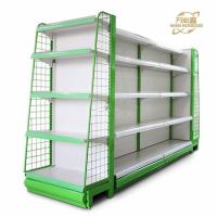 China Multi Layer Supermarket Rack Display Double Sided Store Wall Shelves for sale