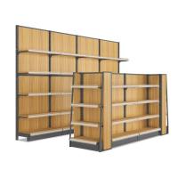China Double Sided Retail Grocery Shelving Heavy Duty Multi Layer Rack for sale