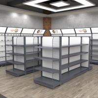 China High End Custom store display rack retail grocery store display racks supermarket used for sale for sale
