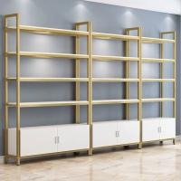 China Grocery Store Laminate Storage Shelves Supermarket Gondola Shelving Light Duty for sale