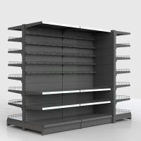 China Retail Slatwall Industrial Pallet Racks Heavy Duty Anti Corrosion Shelving for sale