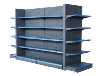 China Liquor Store Gondola Shelving Gondola Shelving System Gondola For Retail Stores for sale