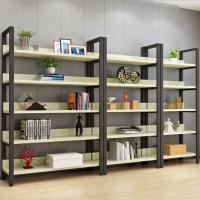 China Customized Used Manufacturer Supermarket Display Rack with Bracket China Light Duty Metallic Supermarket Shelves for sale