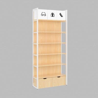 China Steel Shelves Gondola Display Shop Shelves Designs Convenience Store Racks For Sale for sale