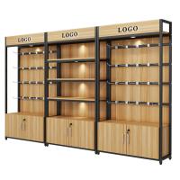 China China Supplier Commercial Metal Storage Rack Gondola Supermarket Display Shelves For Shops for sale