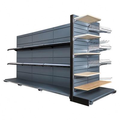 China Supermarket Racks Wholesale Grocery Shop Racks Shelves Design For Grocery Store for sale