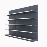 China Convenience Store Display Shelves Retail Stockroom Shelving Retail Racking Systems for sale