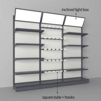 China Supermarket Storage Racks Retail Display Units Modern Retail Shelving for sale