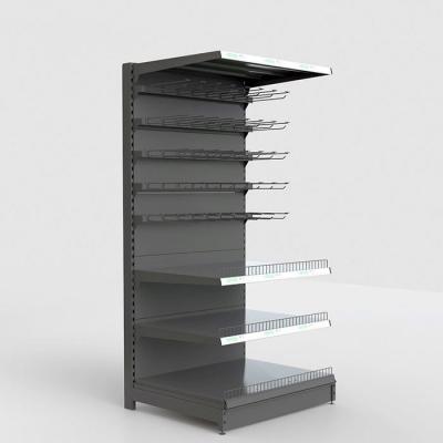 China Grocery Shop Display Stands Grocery Store Display Fixtures Iron Racks For Supermarket for sale