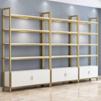 China Grocery Shop Display Stands Grocery Store Display Fixtures Iron Racks For Supermarket for sale