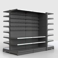 China Wholesale Metal Retail Shelving Units Department Store Racks Retail Shop Shelving Supermarket Rack Design for sale