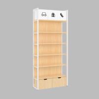 China Wan Hongxin Grocery Metal Shop Racks Gondola Supermarket Shelves for sale