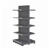 China Supermarket Store Shelf Convenience Store Gondola Rack Display Steel Groceries Shelves for sale
