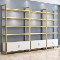 China Supermarket Store Shelf Convenience Store Gondola Rack Display Steel Groceries Shelves for sale