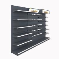 China Modern Medical Store Display Counter Design Health Care Store Furniture Retail Pharmacy Counter Display Furniture For Pharmacy for sale