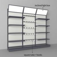 China Retail Shop Adjustable Medical Store And Pharmacy Medicine Display Shelf for sale