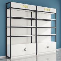 China Customized Wholesale pharmacy rack shelf pharmacy display shelves store shelves for pharmacy for sale
