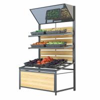 China Wire mesh super market shelf supermarket shelving units gondola supermarket for sale