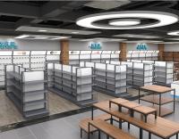 China Wire mesh super market shelf supermarket shelving units gondola supermarket for sale