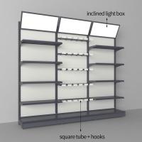 China Wire mesh super market shelf supermarket shelving units gondola supermarket for sale