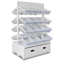China Tianjin Supermarket Shelf Rack Supermarket Shelves Gondola Supermarket Equipment Shelves for sale