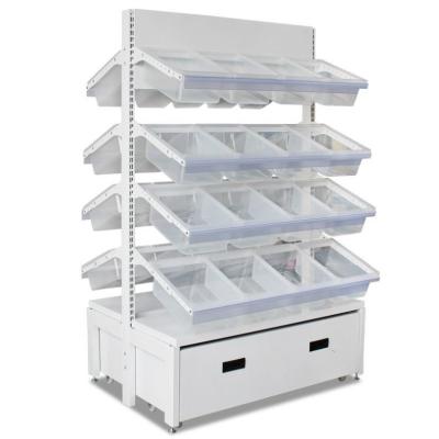 China Tianjin Supermarket Shelf Rack Supermarket Shelves Gondola Supermarket Equipment Shelves for sale